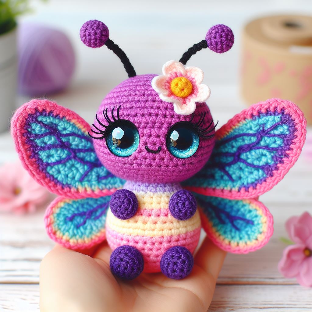 Flit - Butterfly Crochet Pattern – Crochetease