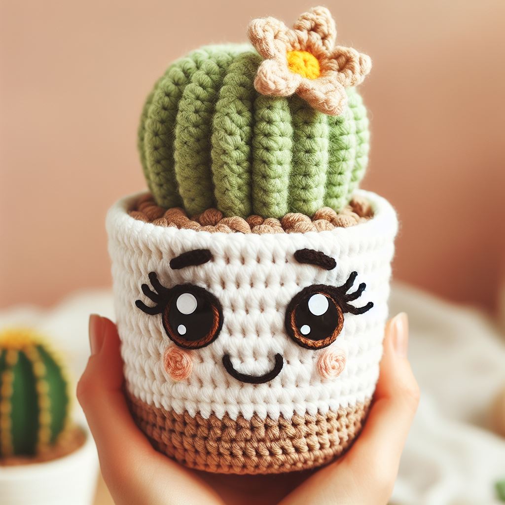 Cactus Plant - Crochet Pattern – Crochetease