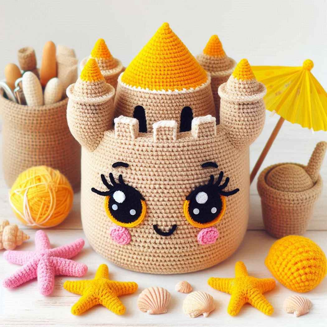 Amigurumi Sand Castle - Crochet Pattern – Crochetease